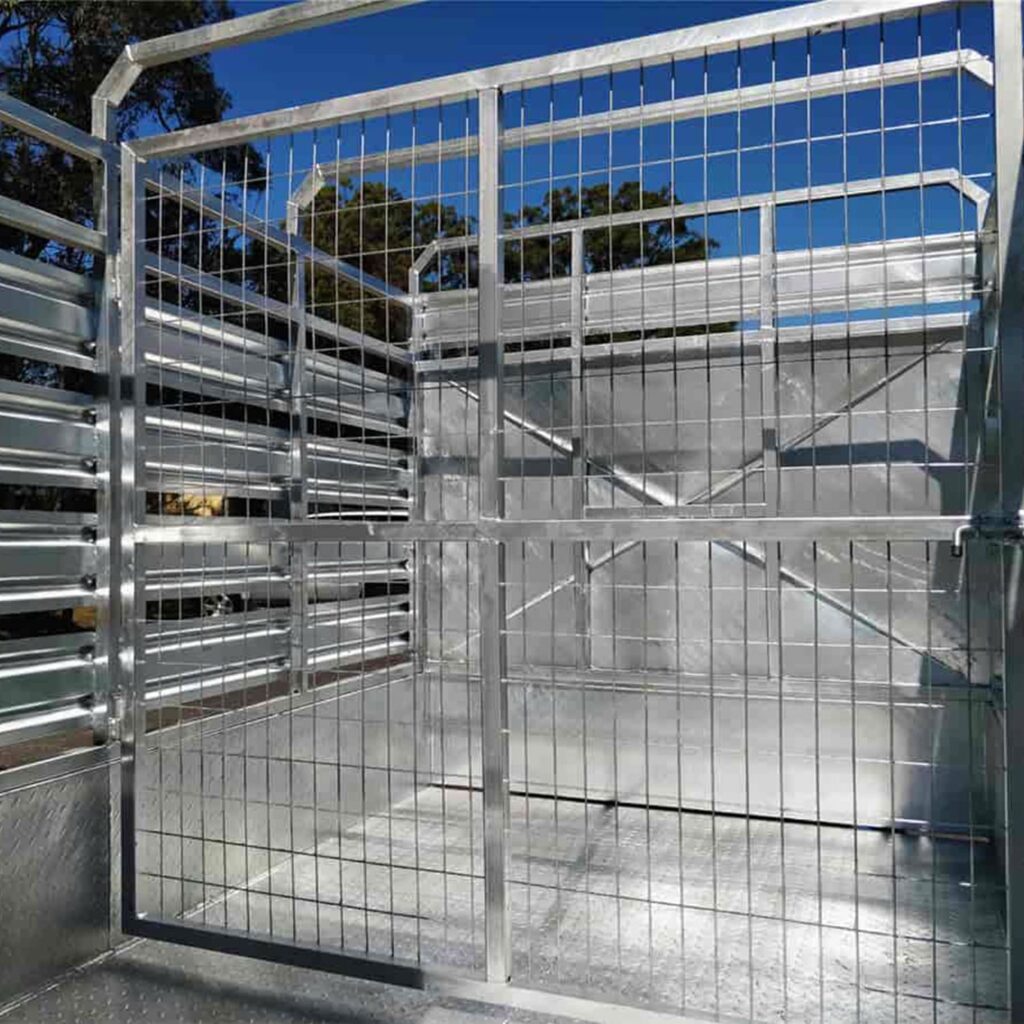 Buy 12x6 Livestock Trailer - 3500KG ATM, Rails, Ramps.