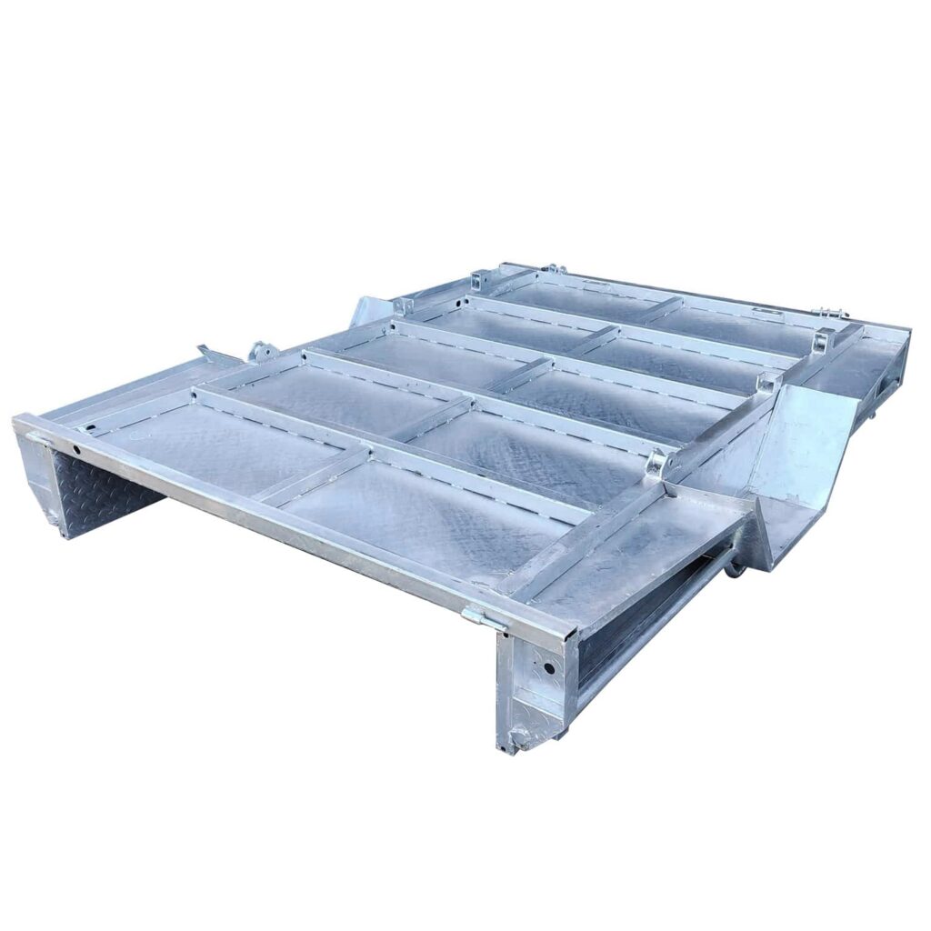 Buy 8×5 Single Axle Box Trailer ATM 1400KG With Jockey Wheel