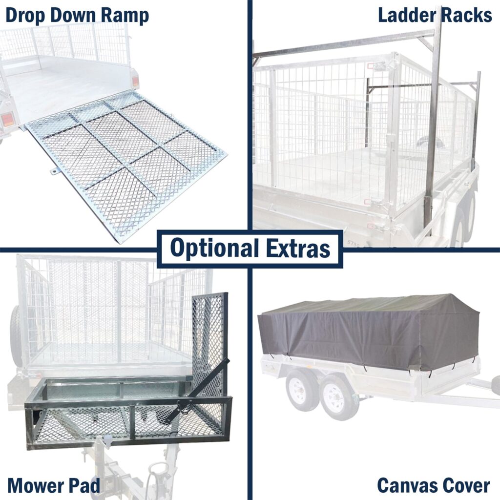 Premium 8x5 Dual Axle Heavy Duty Tandem Trailer - 2000KG ATM For Sale