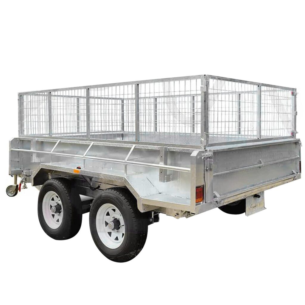 Buy 10x6 Hydraulic Tipper Trailer - 3500KG ATM, Ramps.
