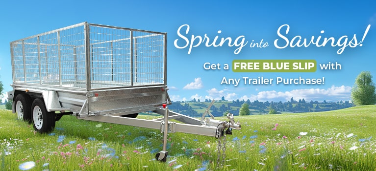 Buy 7x5 Single Axle Box Trailer ATM 750KG With Jockey Wheel